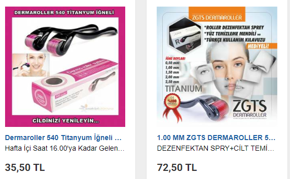 Dermarol titanyum fiyatları | Kombin Kadın