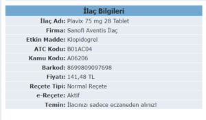 Plavix Ne İçin Kullanılır, Yan Etkileri? | Kombin Kadın